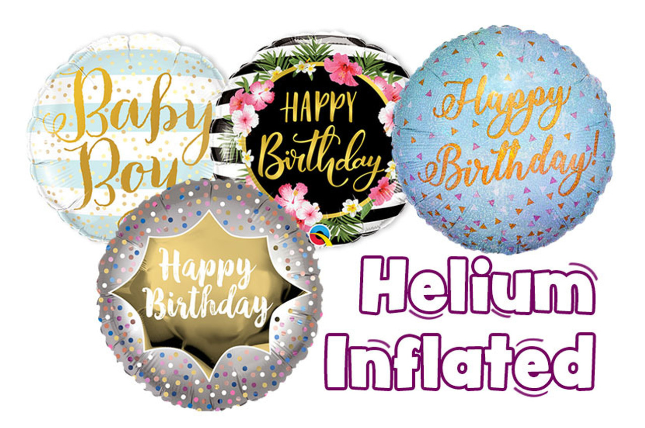 Helium Filled Balloons to your door